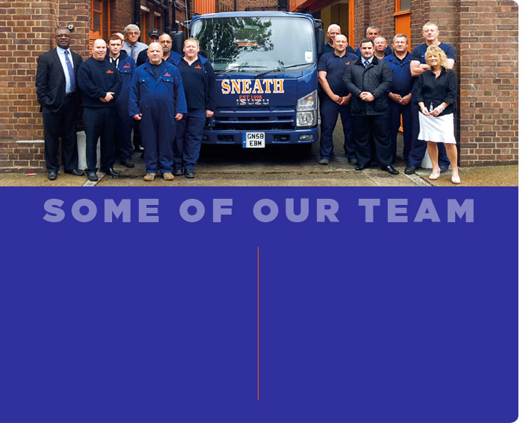 Sneath - Some of our Team